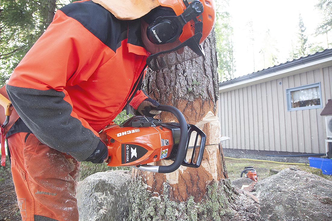 Echo CS 7310 vetää vertoja kilpailijoilleen - Metsälehti